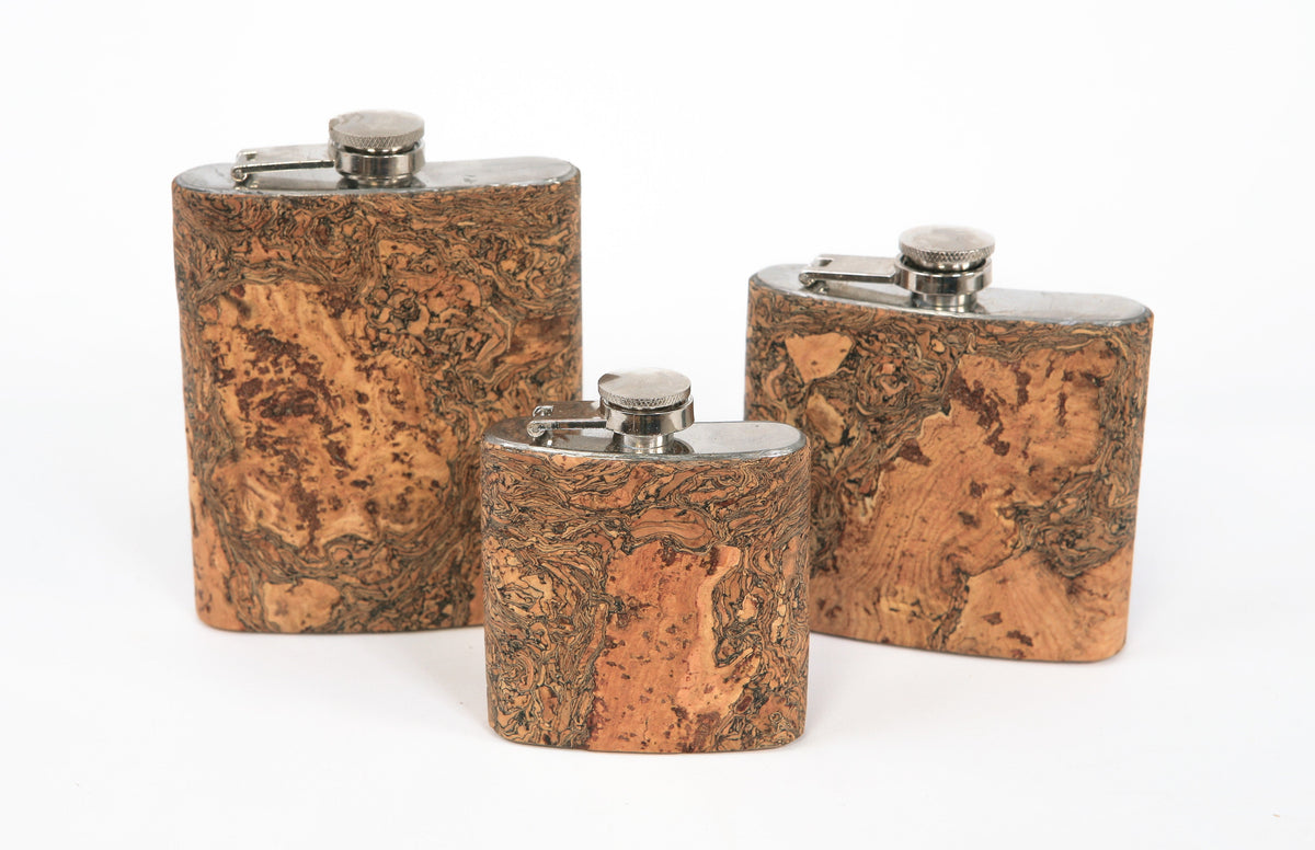 Cork Hip Flask Collection – ReBOTTLE